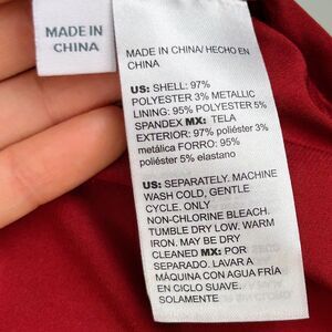 Chico's | Jackets & Coats | Chicos Fringe Tweed Jacket Blazer Red ...